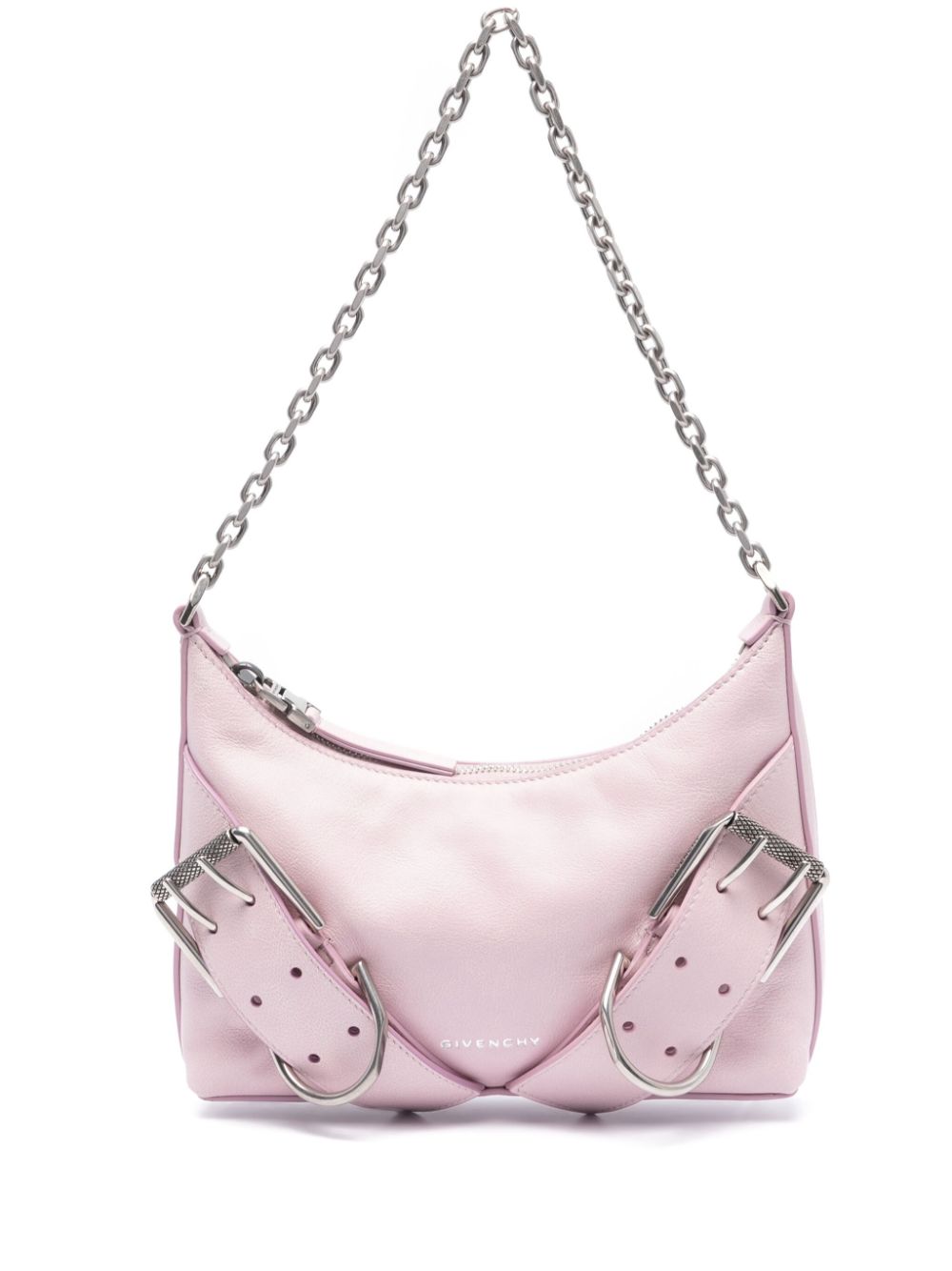 GIVENCHY Givenchy Voyou Leather Shoulder Bag