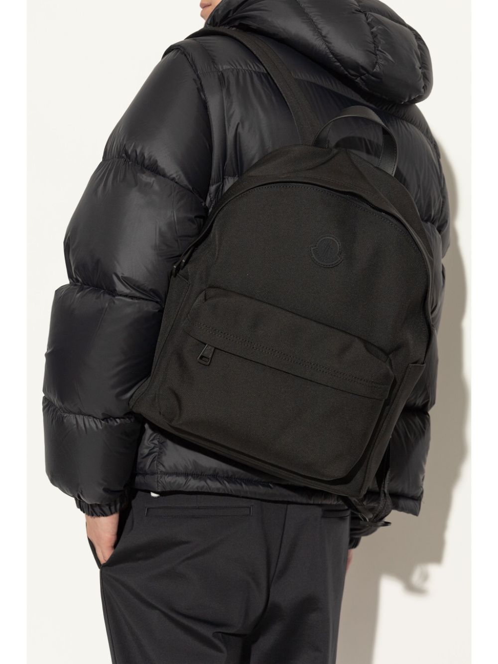 Moncler Argens Grosgrain-Trimmed Nylon-Ripstop Backpack - Black