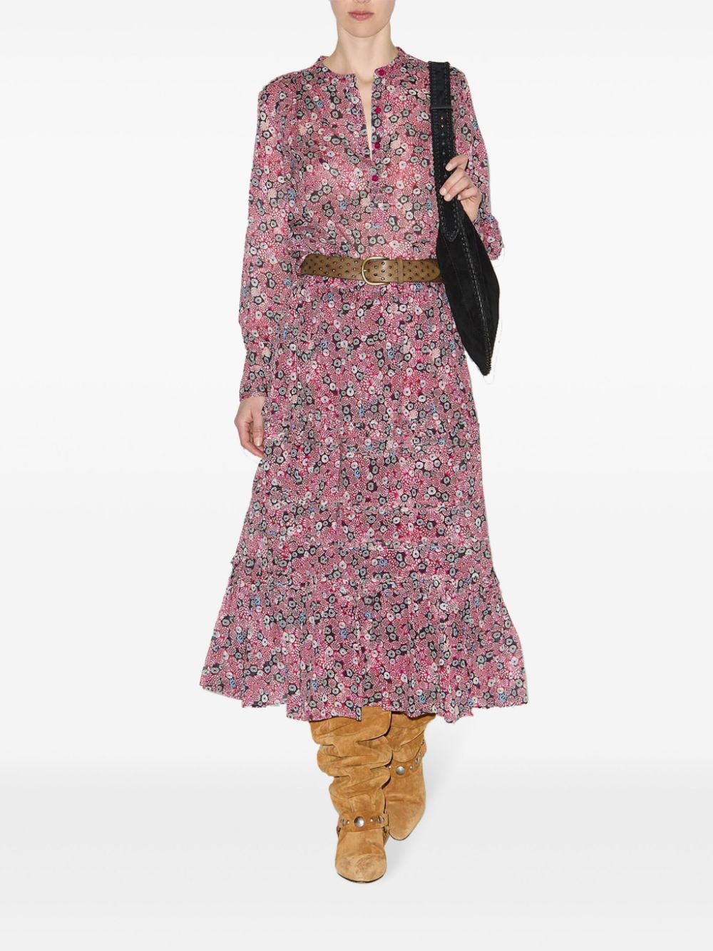 MARANT ETOILE MARANT ÉTOILE Diya Patterned Skirt