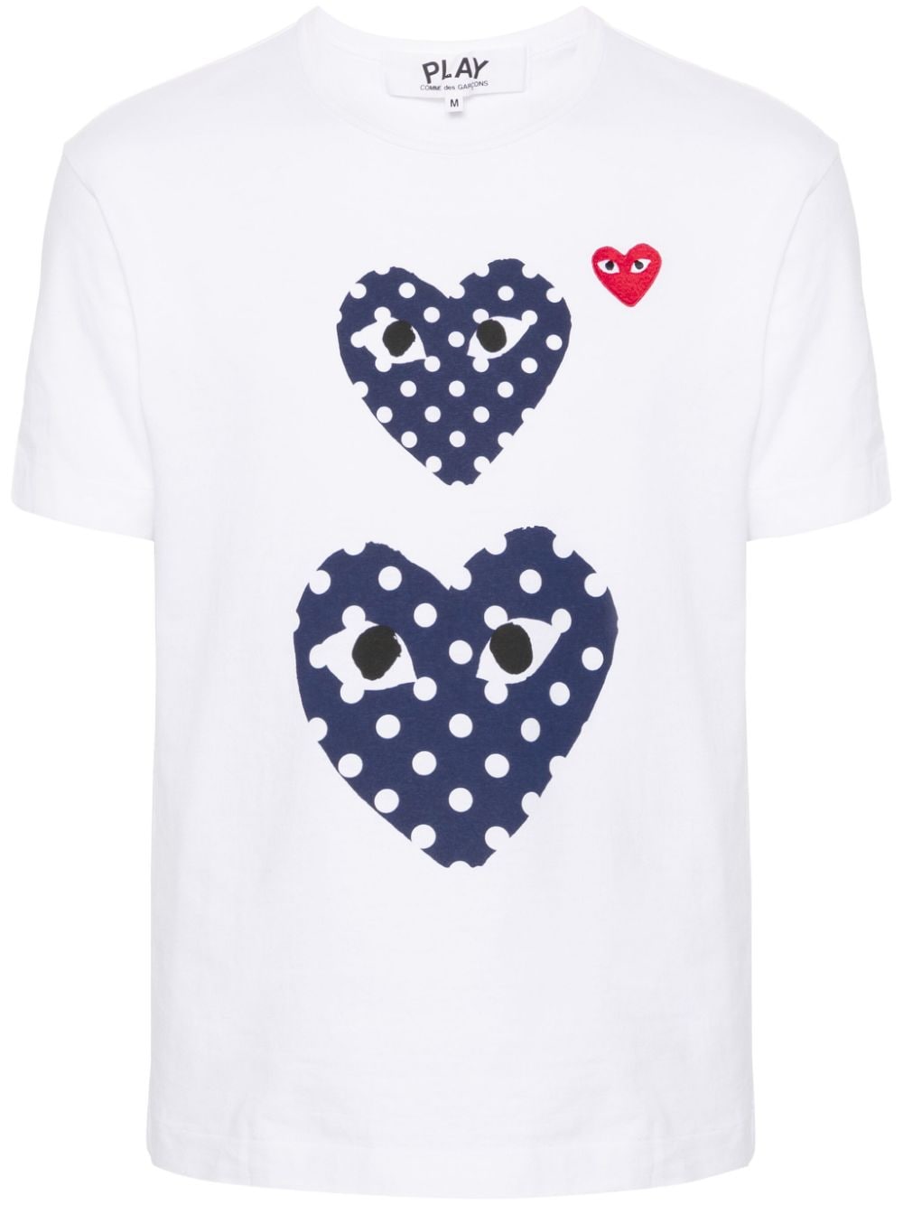 PLAY COMME DES GARCON Comme Des Garçons Play Heart-Print T-Shirt