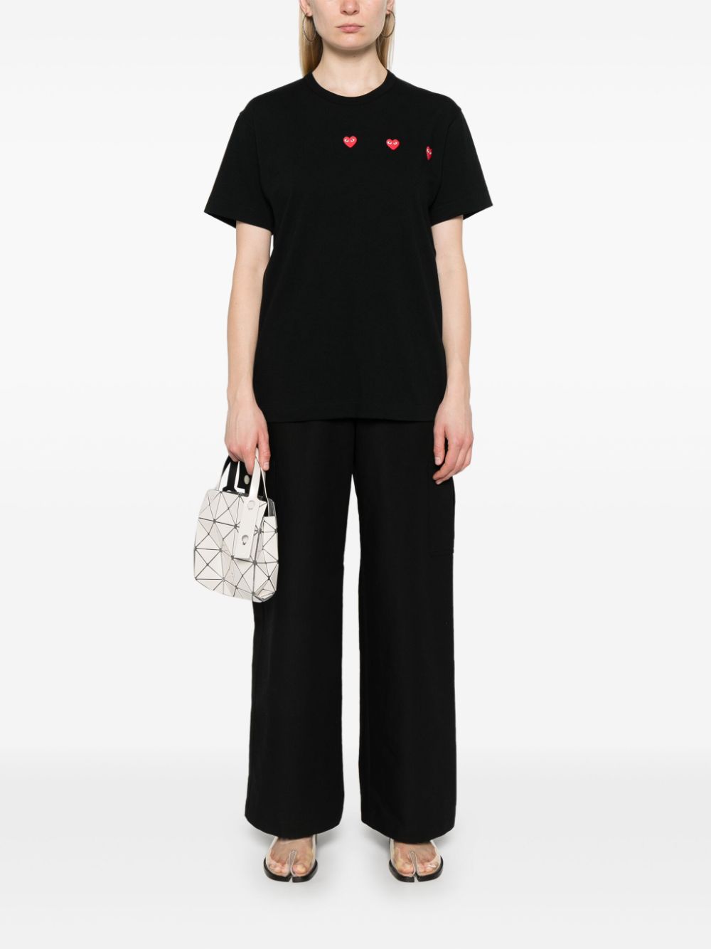PLAY COMME DES GARCON Comme Des Garçons Play Heart-Print T-Shirt