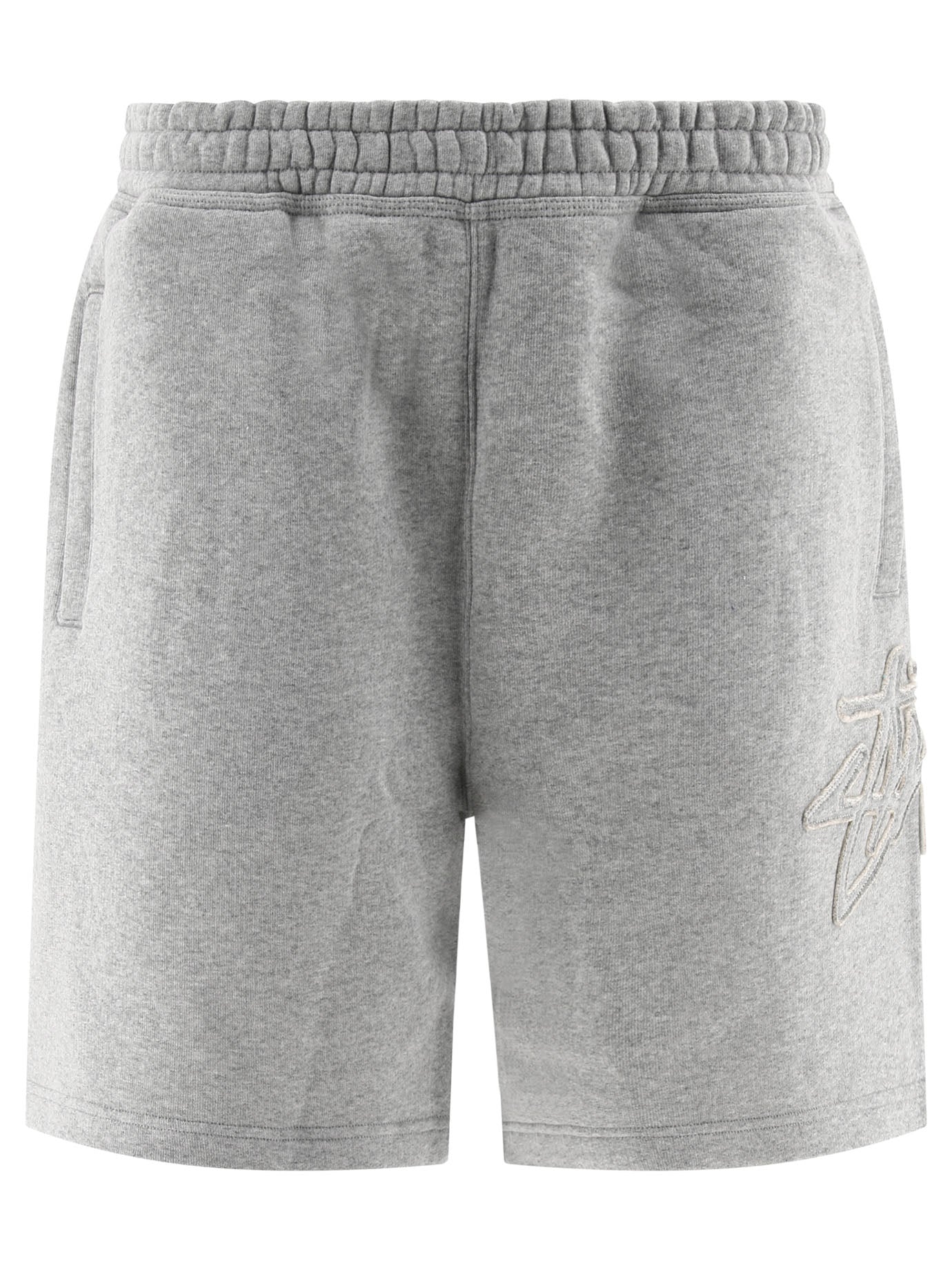StüSsy Fleece Shorts - Grey | Editorialist