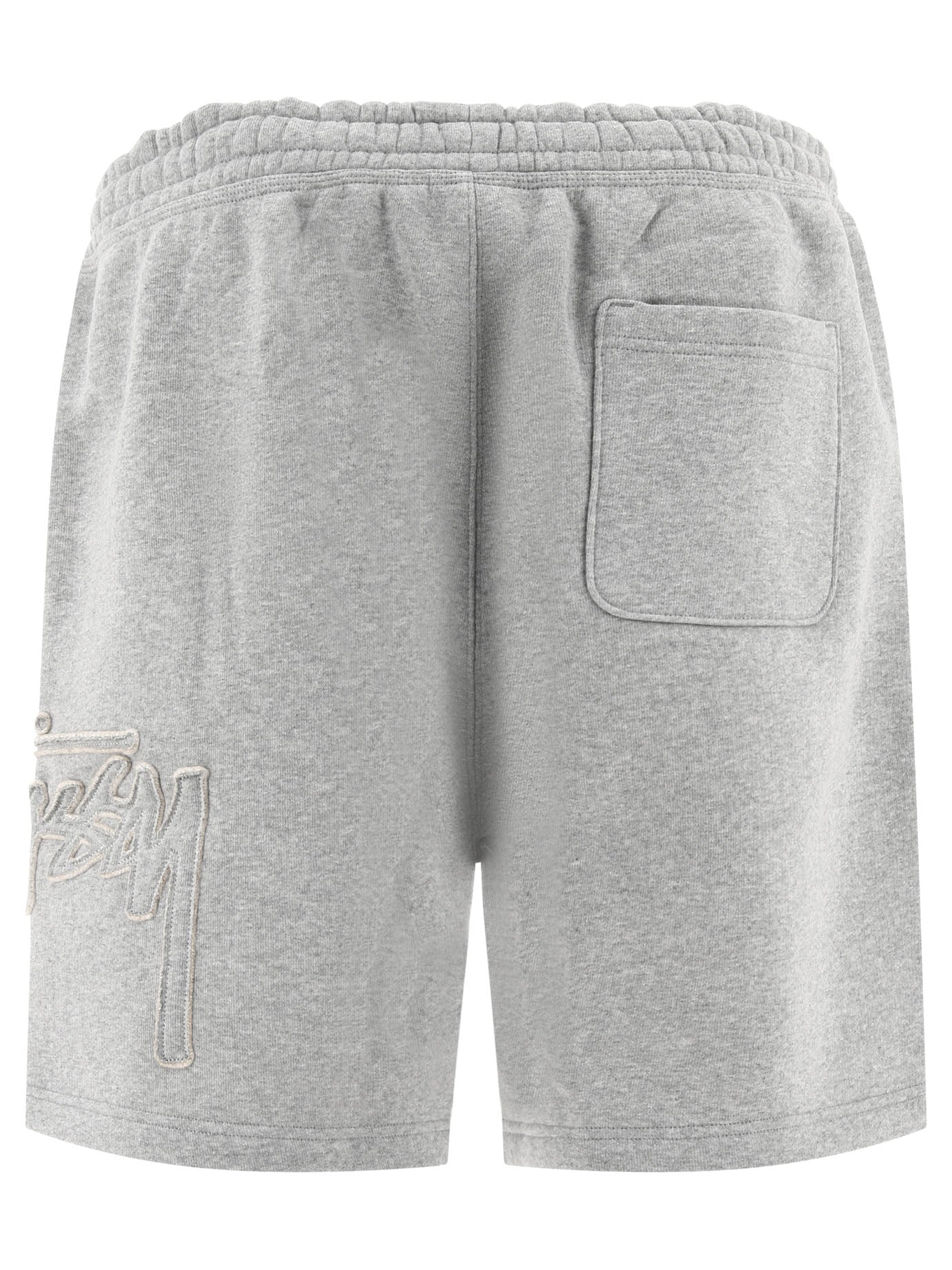 StüSsy Fleece Shorts - Grey | Editorialist
