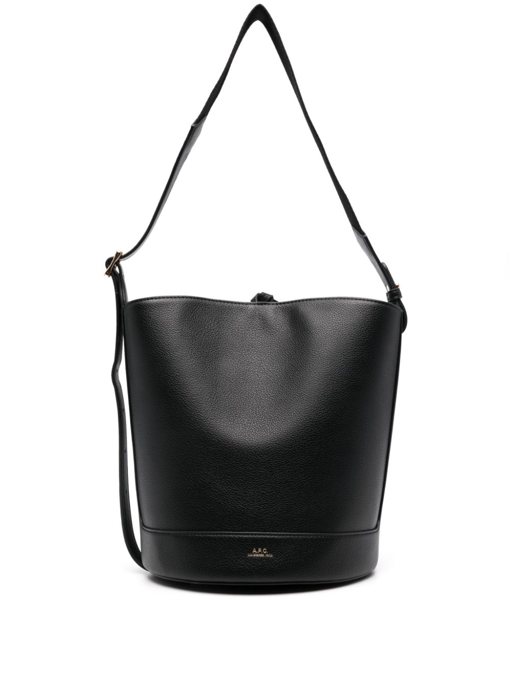 A.P.C. Ana Bucket Bag In Black - 10% Off | Editorialist
