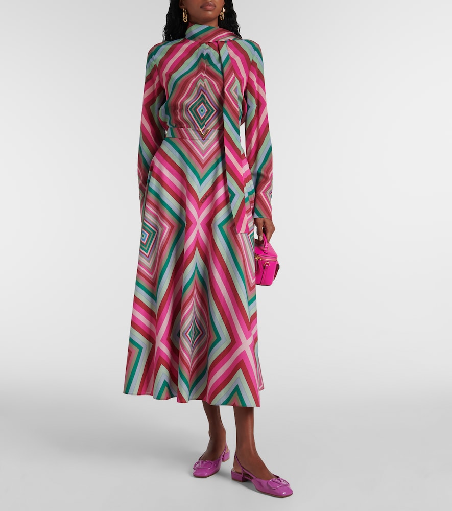 VALENTINO Valentino Rhombus 75 Maxi Skirt