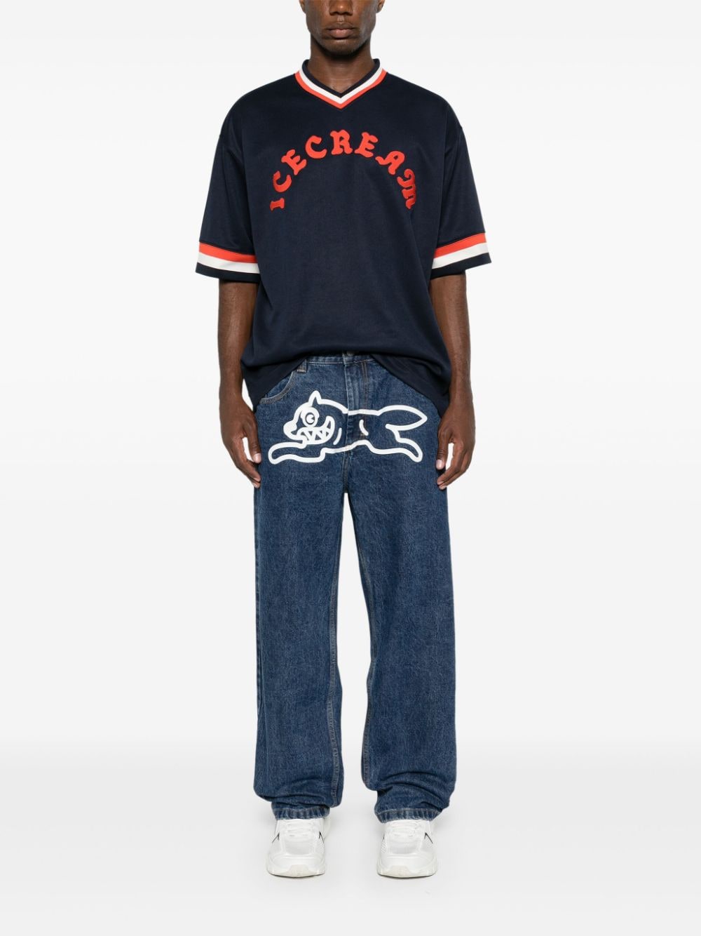 ICECREAM Running Dog Straight Leg Jeans
