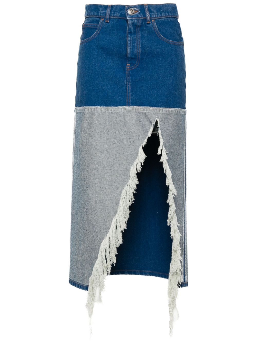 GIVENCHY Givenchy Frayed Hem Denim Shirt Jacket