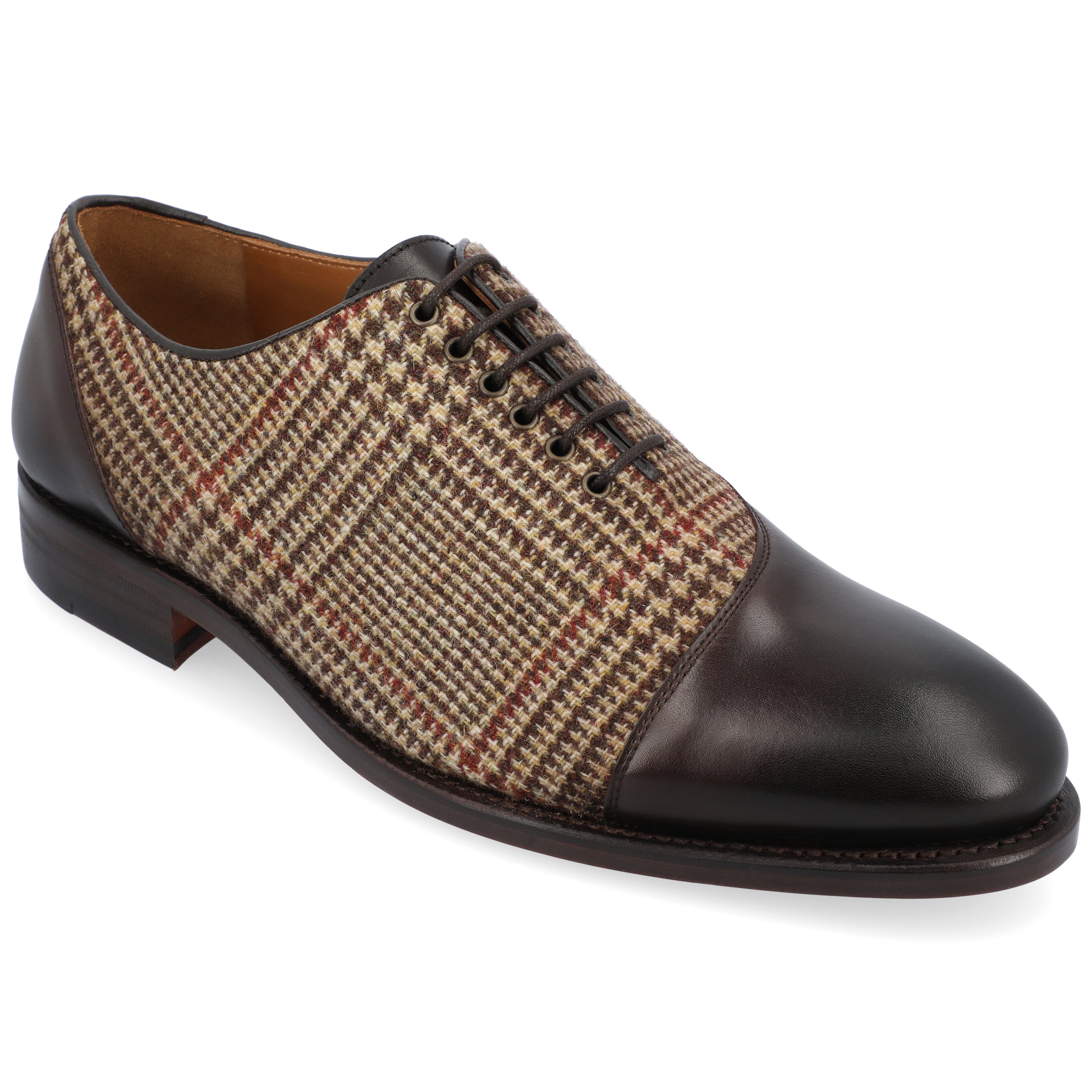 NEW Taft The Paris Shoe in Plaid (Oxford) 8 US 41 EU Premium L main image 4