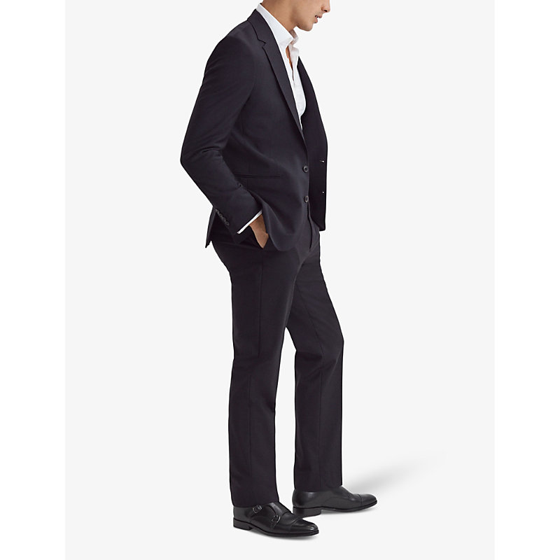 REISS Amalfi Double-Monk Strap Leather Shoes