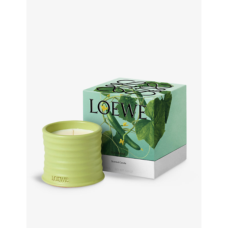 Loewe Perfumes Wasabi Small Scented Candle, 170g - Yellow