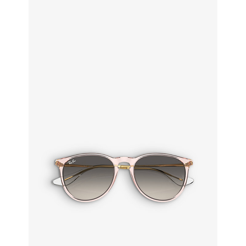 Ray-Ban Round-Frame Sunglasses - Pink | Editorialist display picture 1