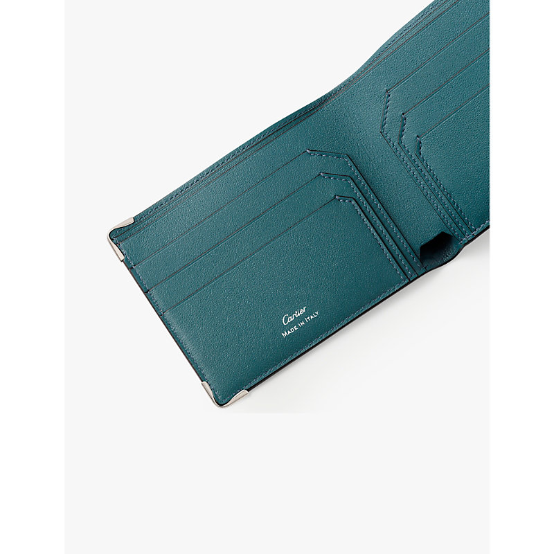 Cartier Must De Six-Card Leather Wallet - Grey | Editorialist