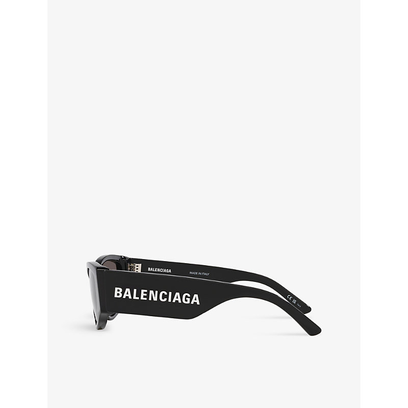 Balenciaga Bb0258s Cat-Eye Sunglasses - Black | Editorialist display picture 3