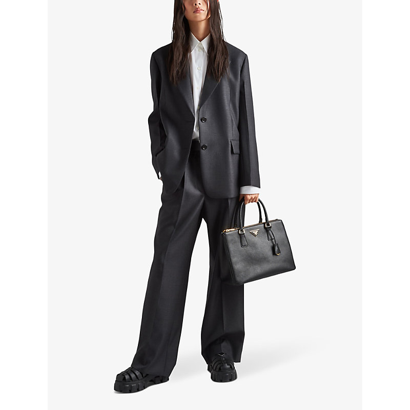 PRADA Prada Galleria Large Saffiano-Leather Tote Bag