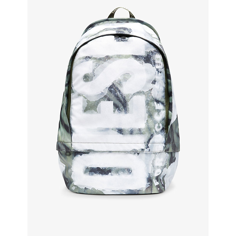 Diesel® Rave X Logo-Print Woven Backpack In T7223 - 50% Off
