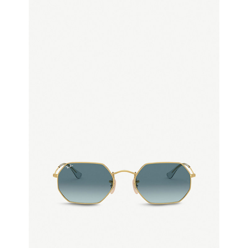 Ray-Ban Octagonal Sunglasses - Blue Gradient | Editorialist display picture 2