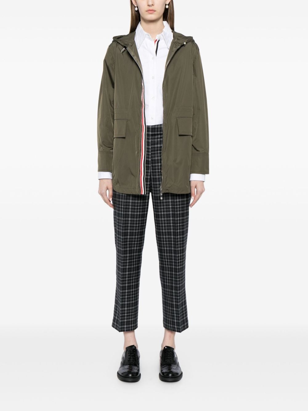 THOM BROWNE Thom Browne Plaid Check Trousers
