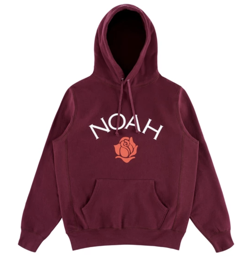 パーカー Noah rose hoodie Noah Rose Logo Hoodie - Port | Editorialist