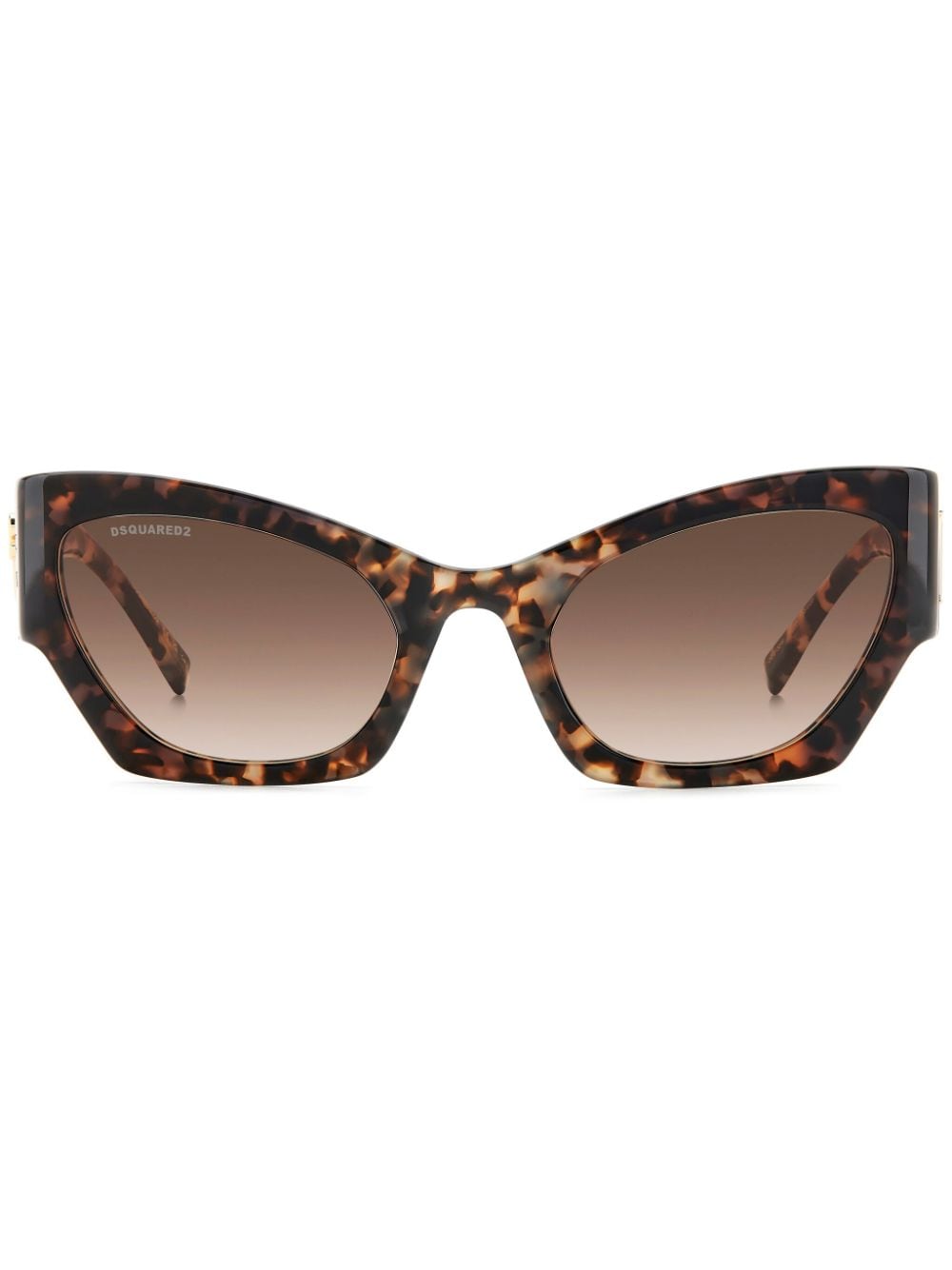 DSQUARED2 Women’s Tortoise cat-eye tinted sunglasses Dsquared2 Rose Gold/Tortoise AVA DQ 0335 Cat-Eye Sunglasses  main image 3