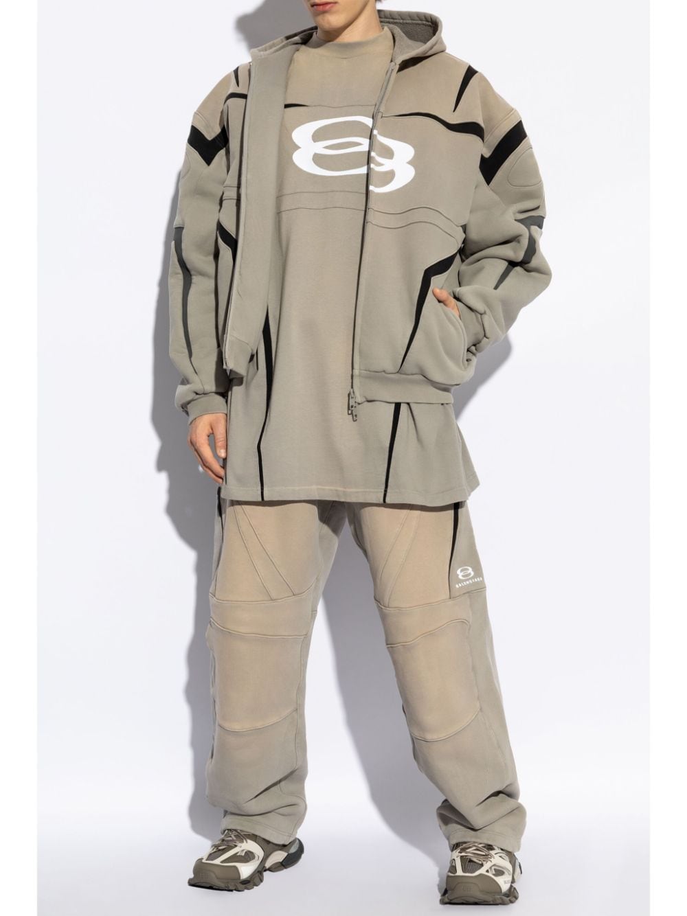 BALENCIAGA Cotton Biker Trousers