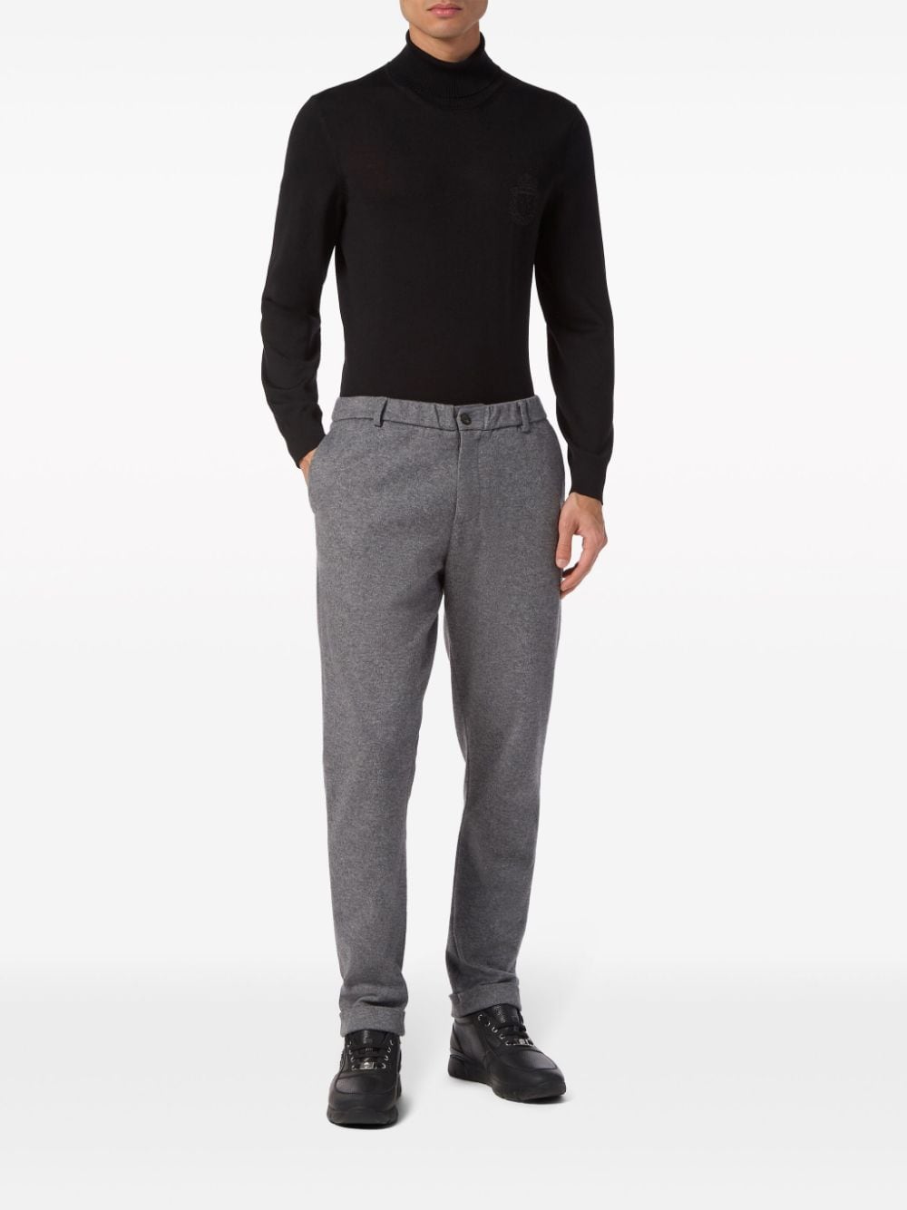 BILLIONAIRE Billionaire Wool-Silk Tapered Trousers