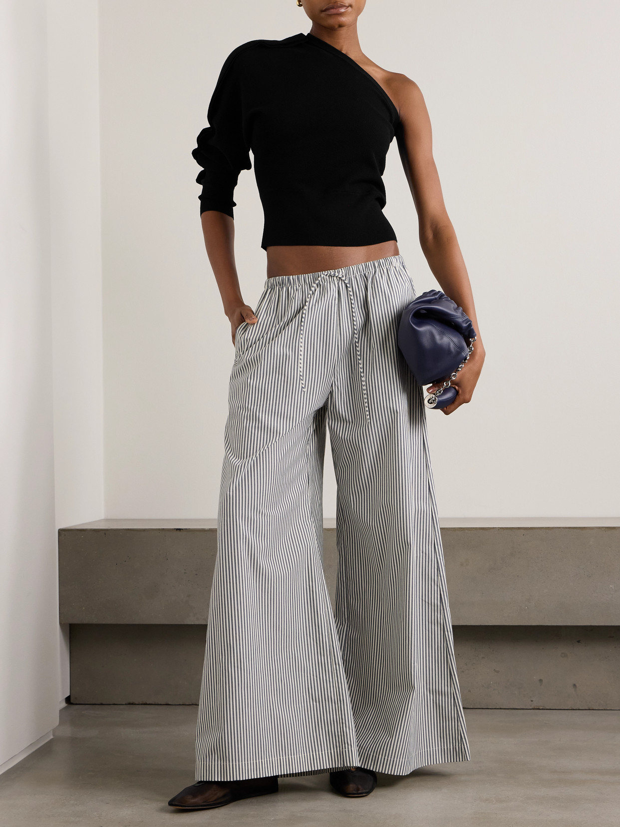 MAX MARA Max Mara Markus One-Shoulder Knit Top