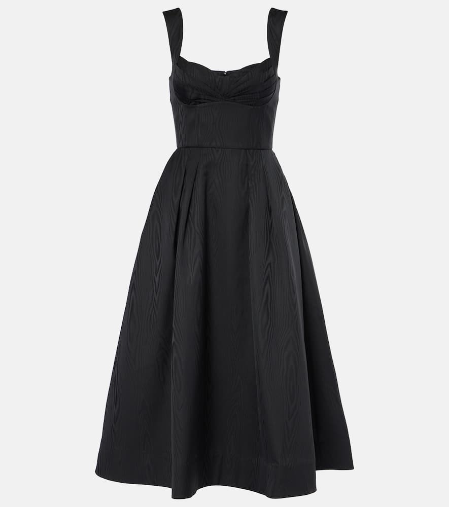 Rebecca Vallance Cielo Midi Dress - Black | Editorialist