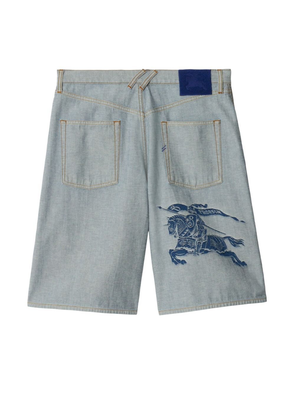 Burberry Denim Shorts In Blue - 50% Off | Editorialist