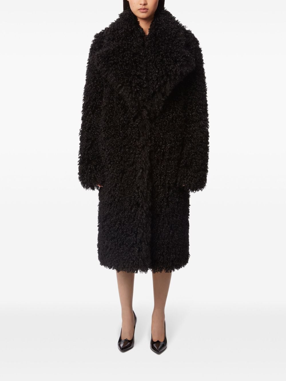 French Connection Callie Iren Borg Midlength Oversize Faux Fur