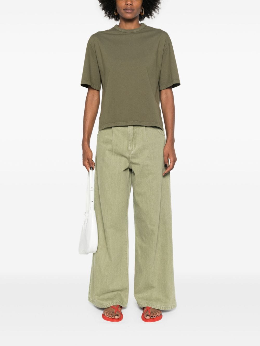 OFFICINE GÉNÉRALE Officine Generale Moena High-Rise Wide-Leg Jeans