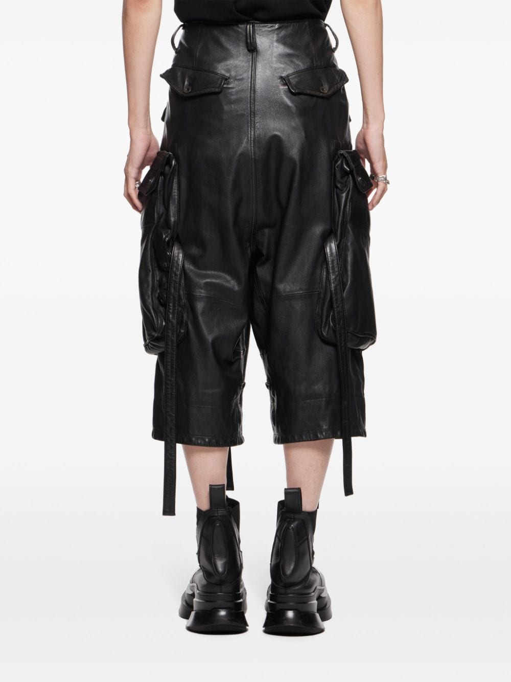 Julius Gas Mask Shorts - Black | Editorialist