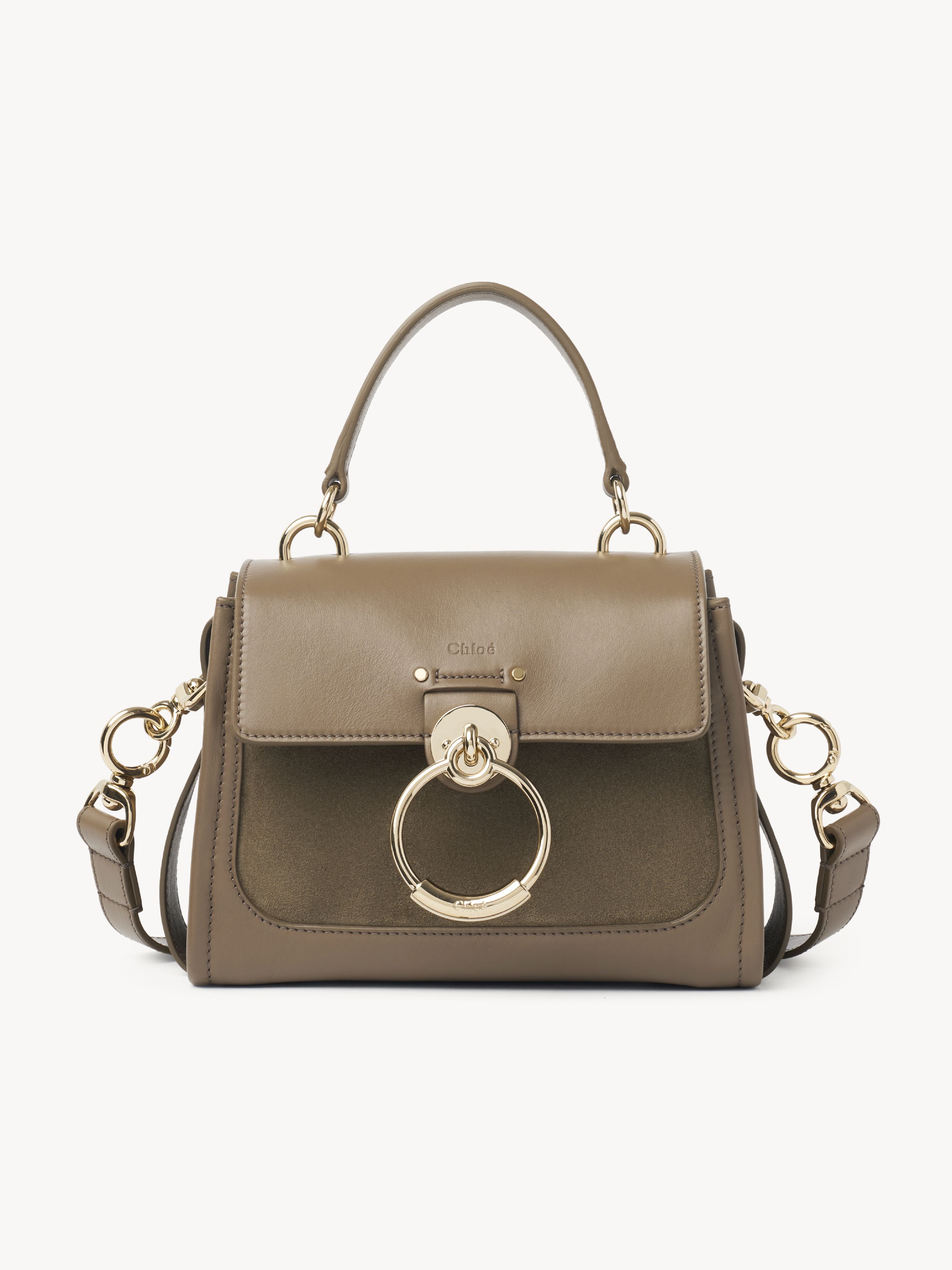 Chloé Mini Tess Day Bag - Army Green | Editorialist