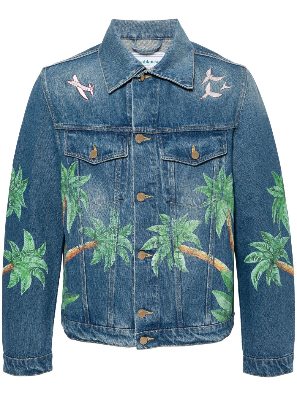 CASABLANCA Casablanca Tennis Club Denim Jacket