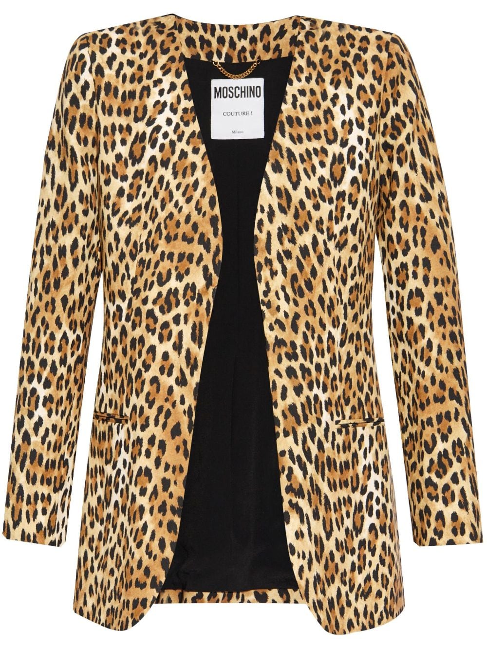 MOSCHINO Animal Print Jacket