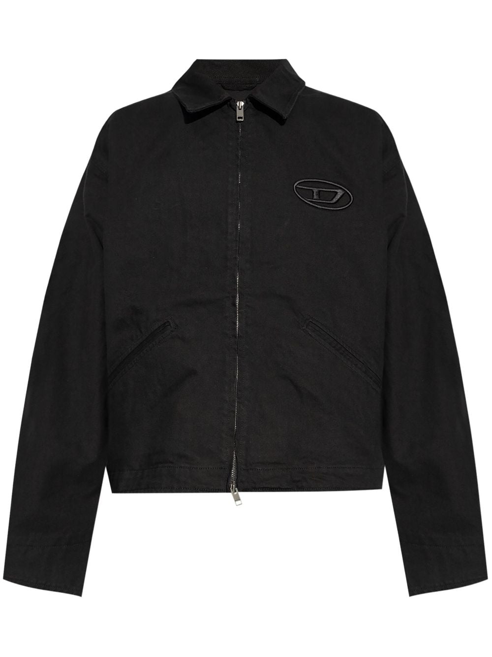 Diesel® J-Taylor Bleach Denim Jacket In Black - 50% Off | Editorialist