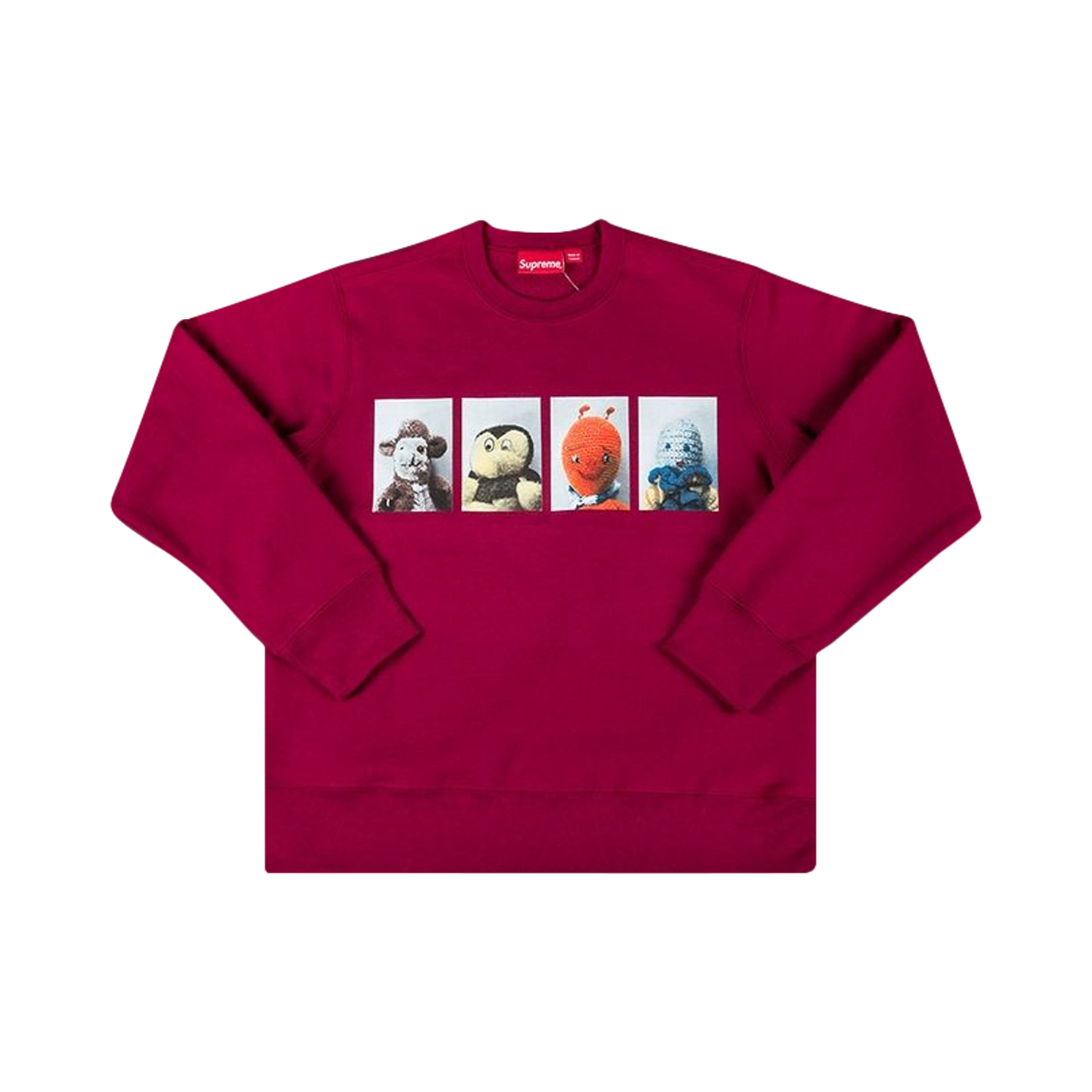 Supreme X Mike Kelley Ahh...Youth! Crewneck Sweatshirt - Pink 