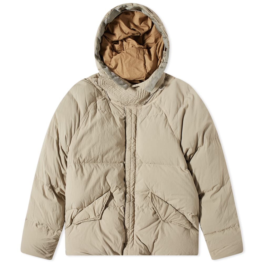 Ten C Arctic Down Parka Jacket In Off-White - 45% Off | Editorialist
