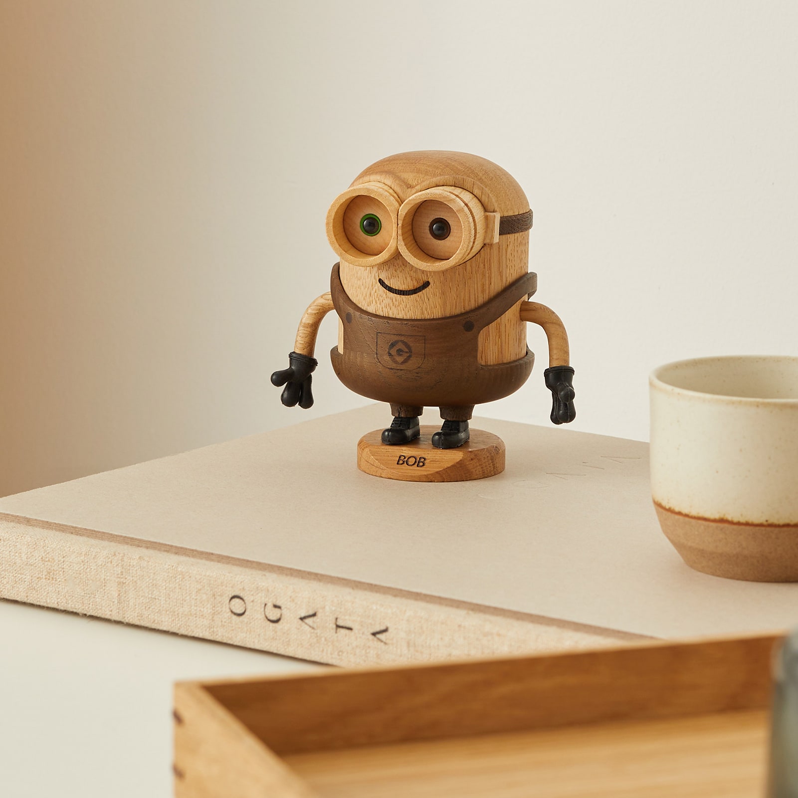 Boyhood Minion Bob Figurine - Oak | Editorialist