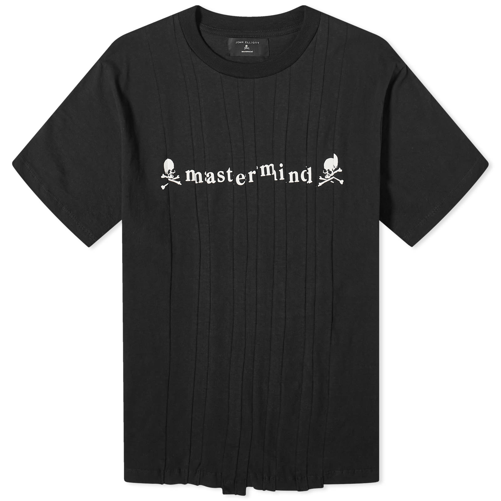 John Elliott X Mastermind Japan Shredded T-Shirt In Black - 70 