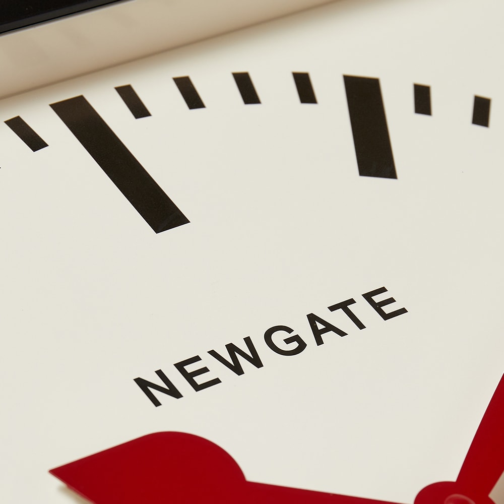 Newgate Number Five Railway Wall Clock - Red | Editorialist