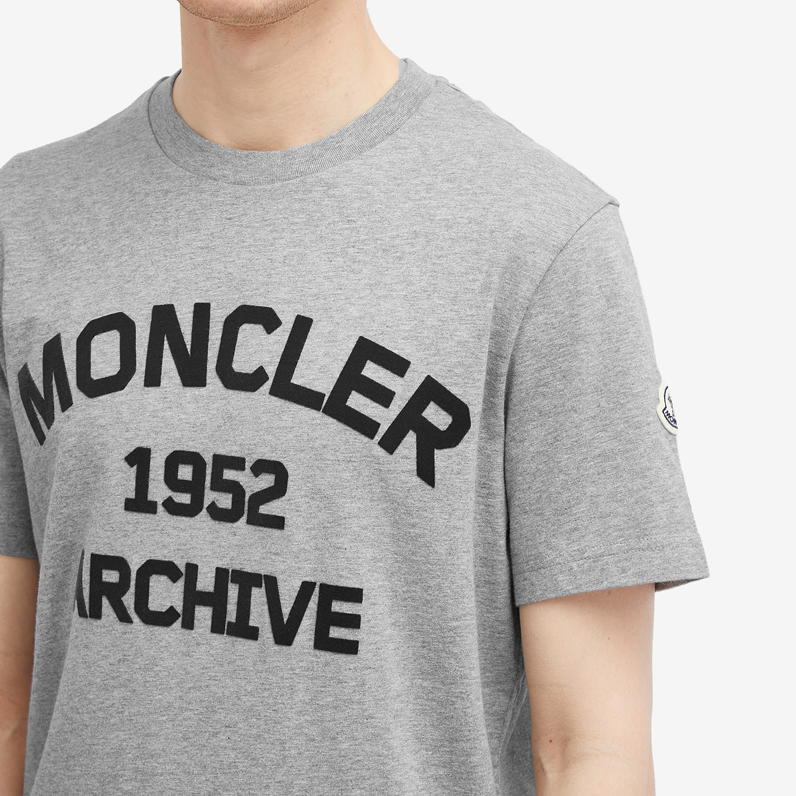 Moncler 1952 Archive T-Shirt - Grey | Editorialist