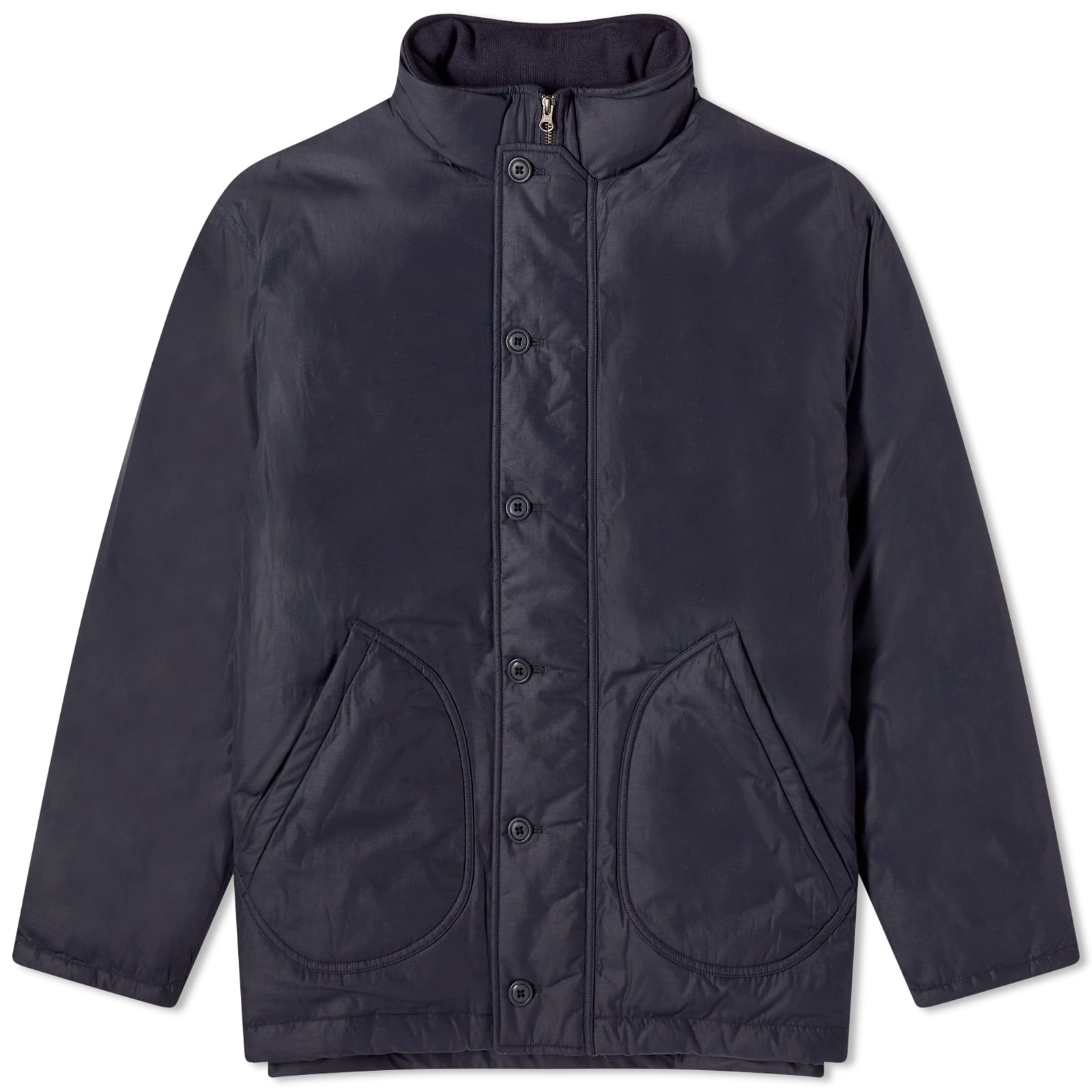 Pilgrim Surf + Supply Edson Deck Down Jacket In Navy - 70% Off 