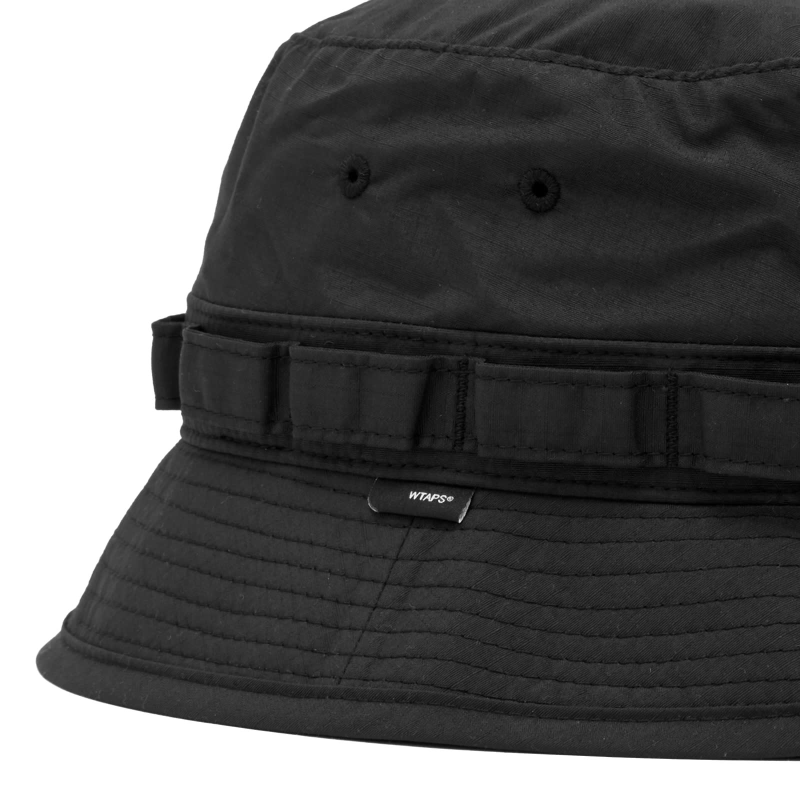 Wtaps 12 Ripstop Nylon Bucket Hat In Black - 35% Off | Editorialist