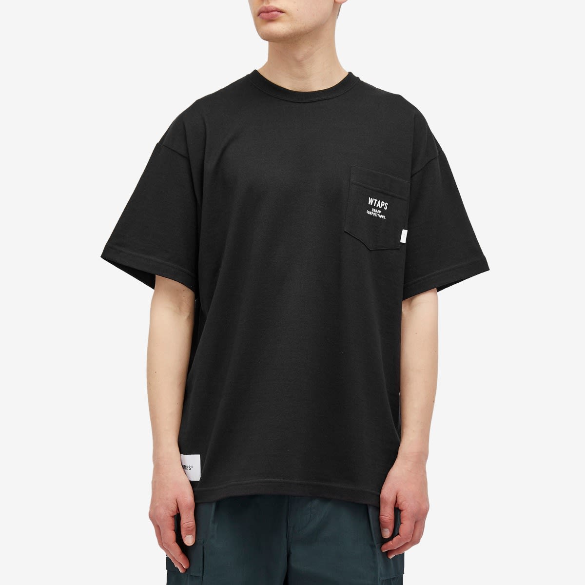 Wtaps 23 Print Pocket T-Shirt In Black - 60% Off | Editorialist