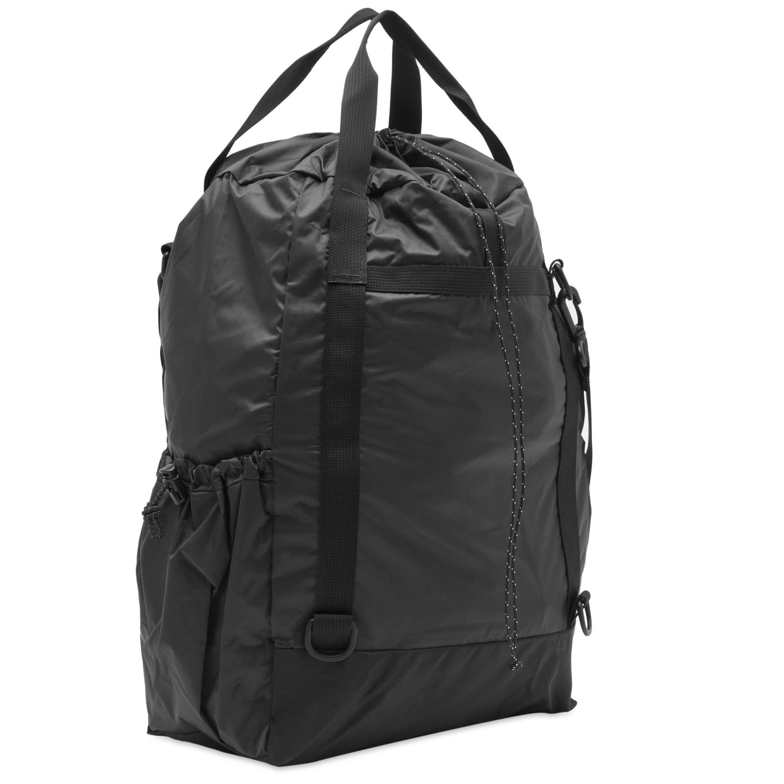 Engineered Garments Ul Ripstop 3 Way Bag In Black - 40% Off
