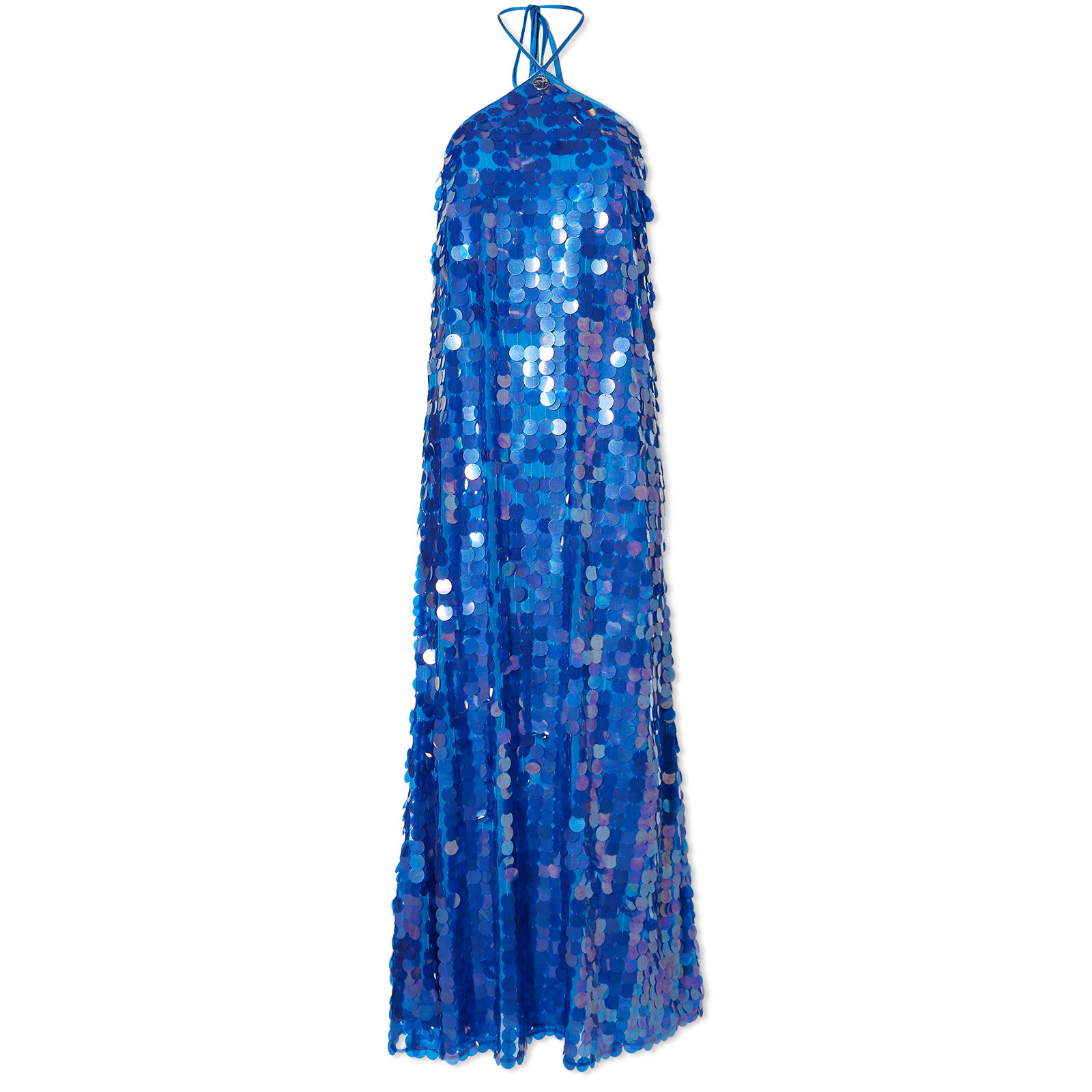 saks sequin dress Saks Potts Polly Sequin Dress In Deep Blue Sequins - 70% Off