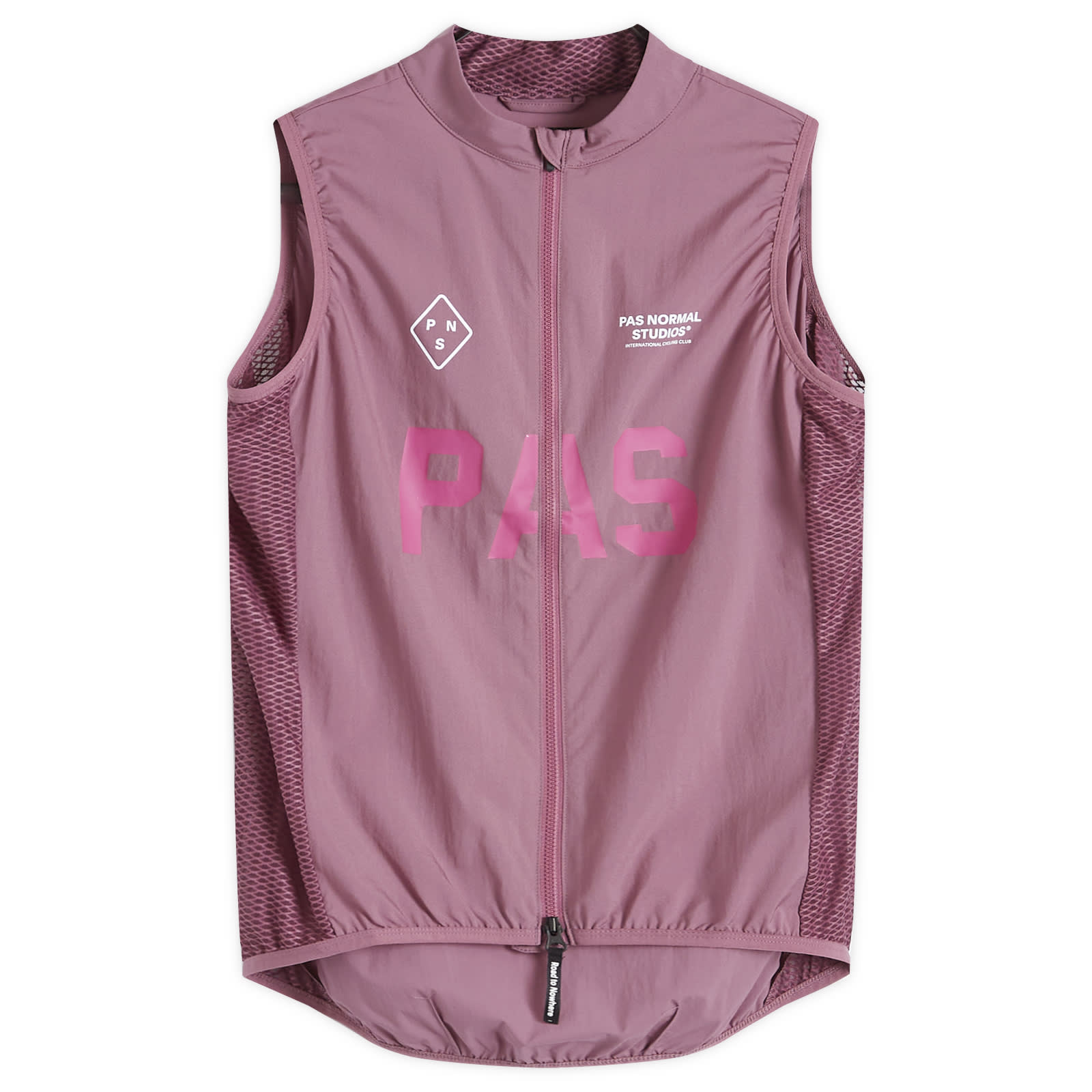 Pas Normal Studios Pas Mechanism Stow Away Gilet - Mauve 