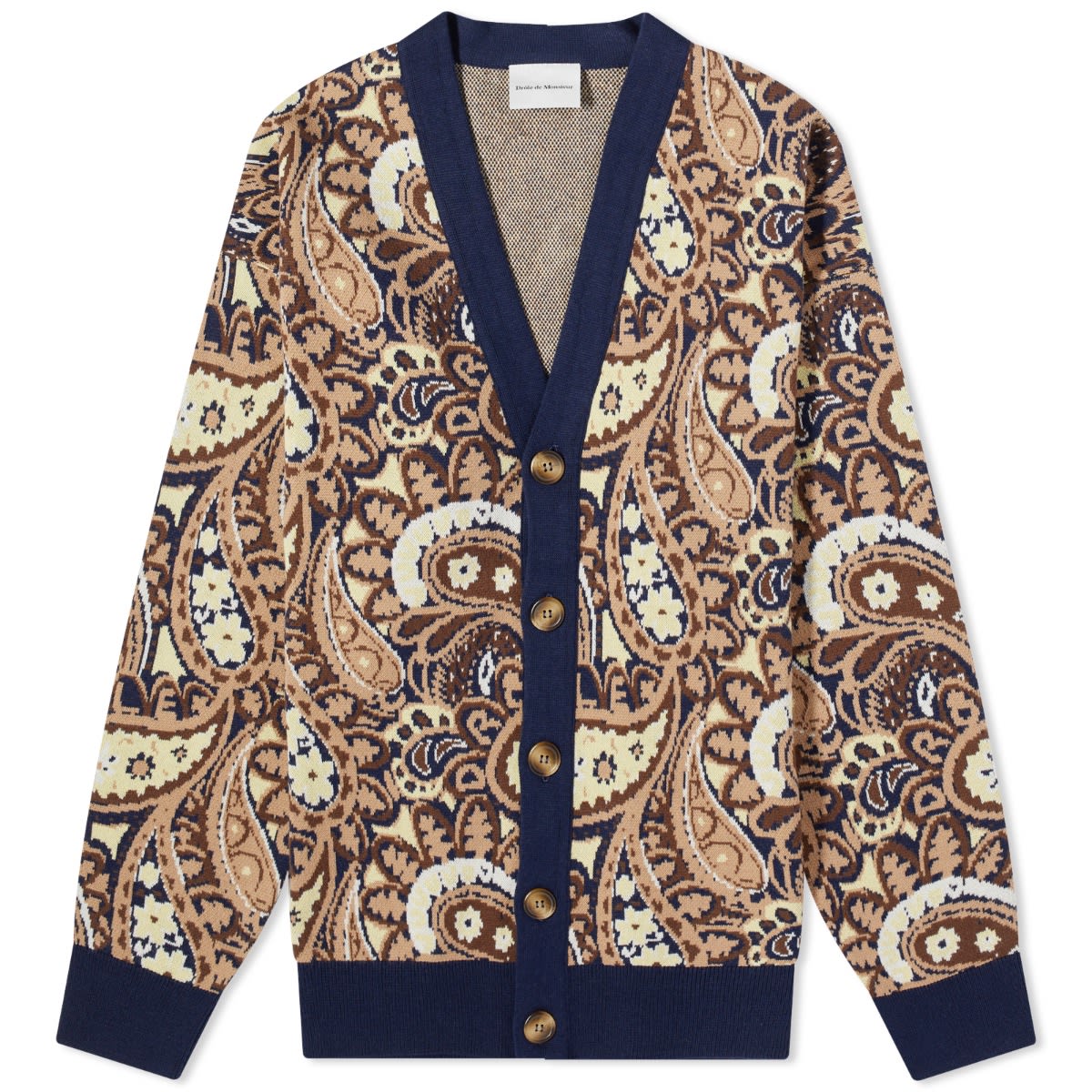 Womens Cardigans Cardigan Paisley Drole De Monsieur DrôLe De