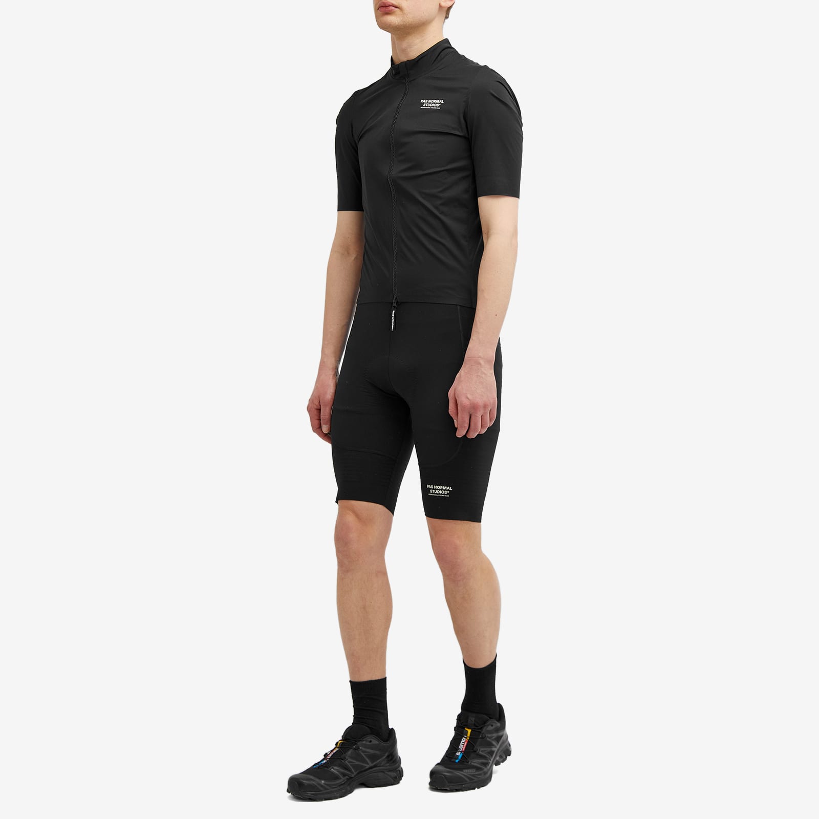 Pas Normal Studios Mechanism Pro Rain Jersey In Black - 45% Off
