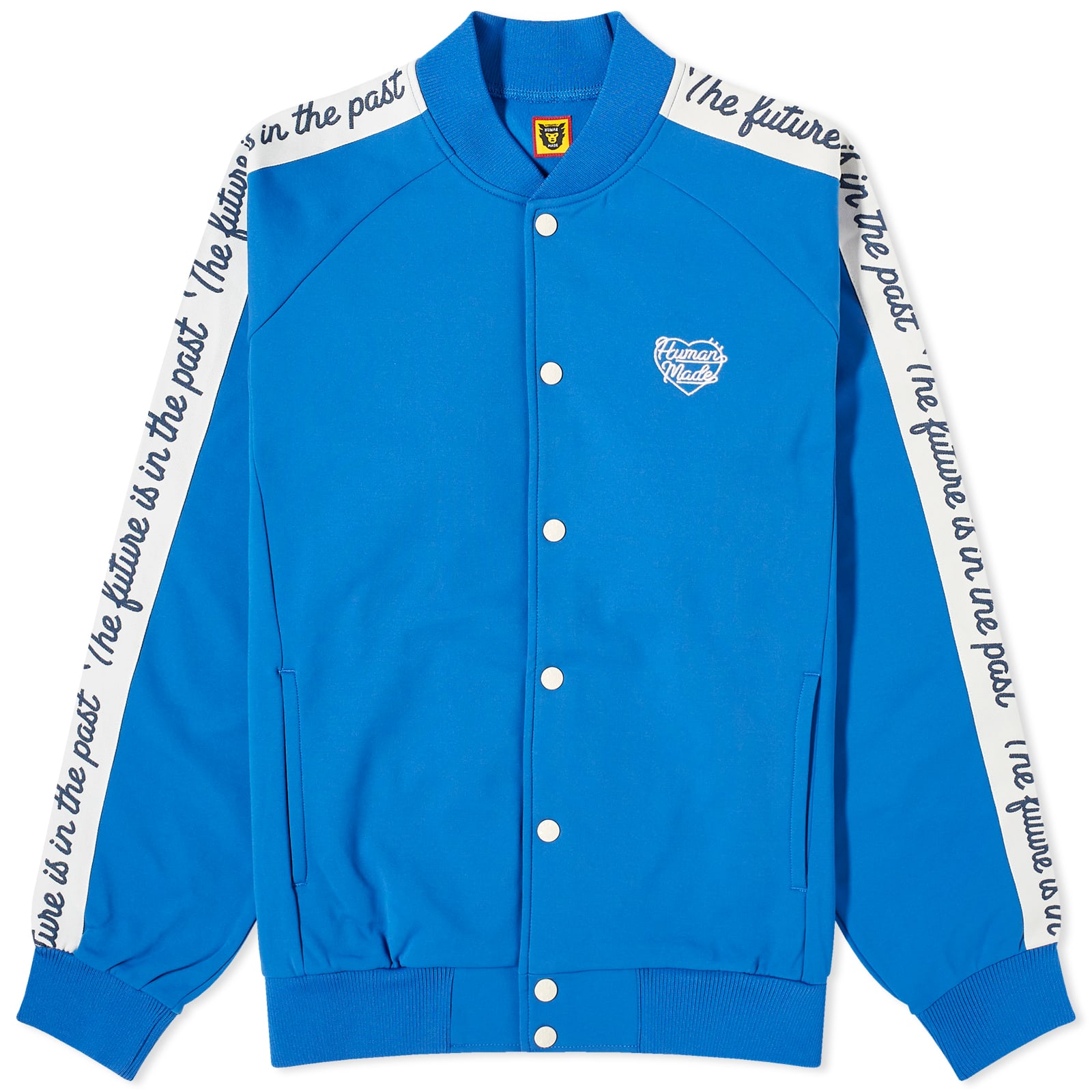 Human Made Track Jacket In Blue - 70% Off | Editorialist